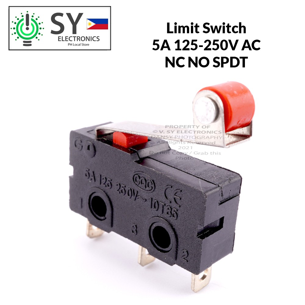 Micro Mini 3 Pins Limit Power Switch NC NO SPDT ON OFF 5A up to 220V AC ...