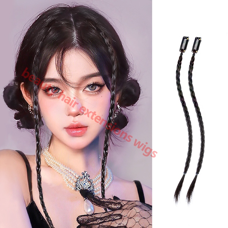Fashion New 1 Strands Boxing Braid Wig With Strong BB Clip Lightweight ...