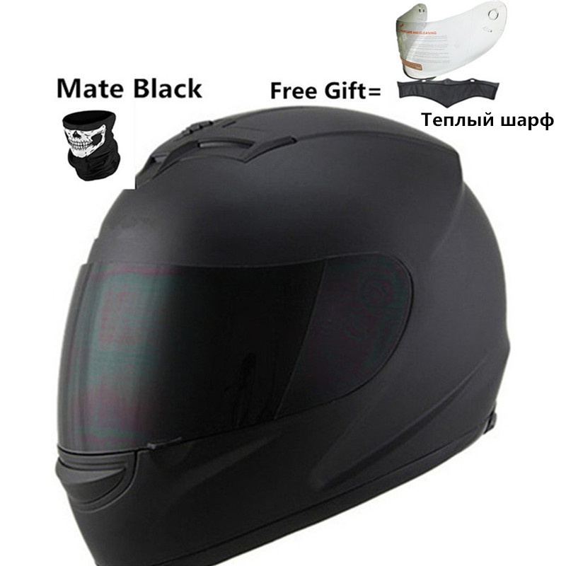 Motorcycle Helmet Men Full Face Helmet Moto Riding ABS Material ...