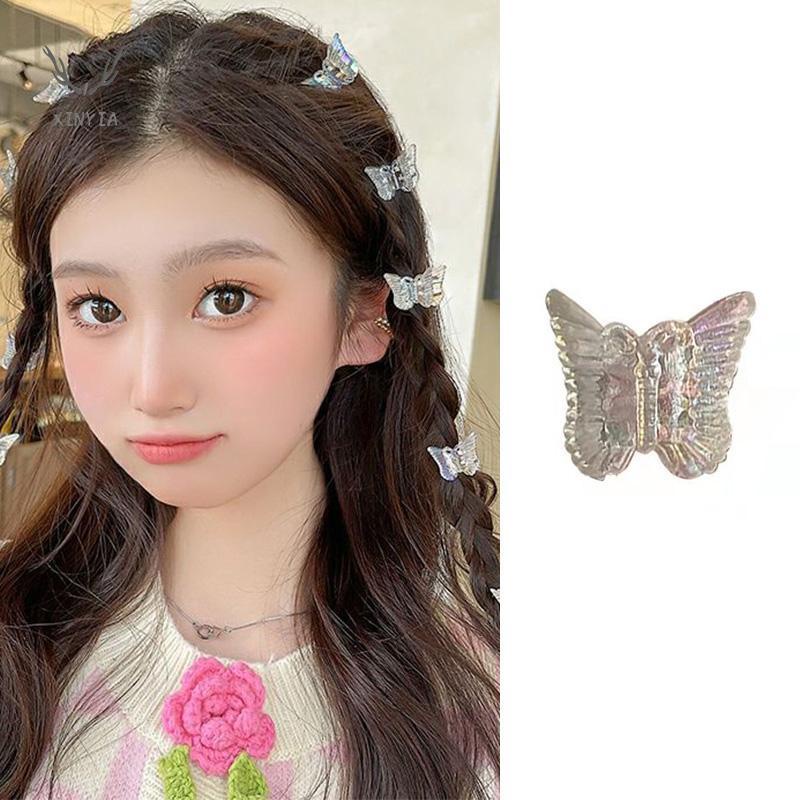 Mini Butterfly Clips Hair Clip Butterfly Hair Clip Transparent For ...