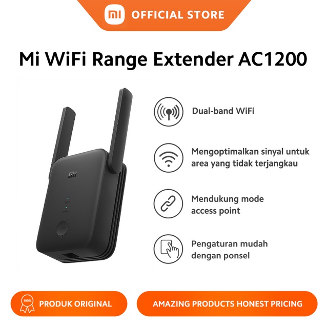 Mi WiFi Range Extender AC1200 | Shopee Philippines