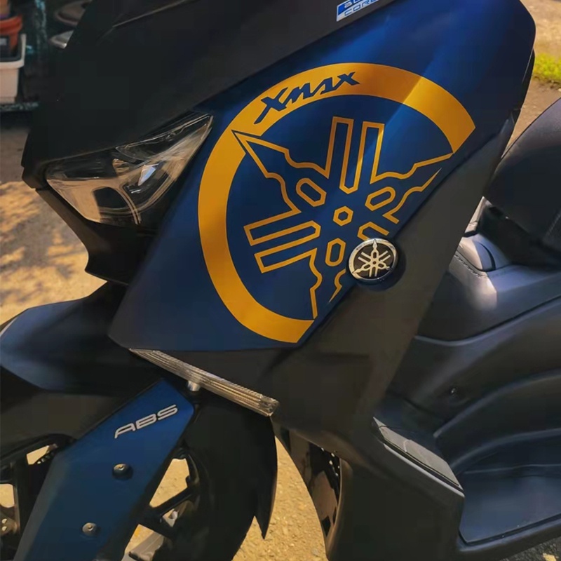 yamaha xmax logo sticker for xmax 300 waterproof reflective holographic ...