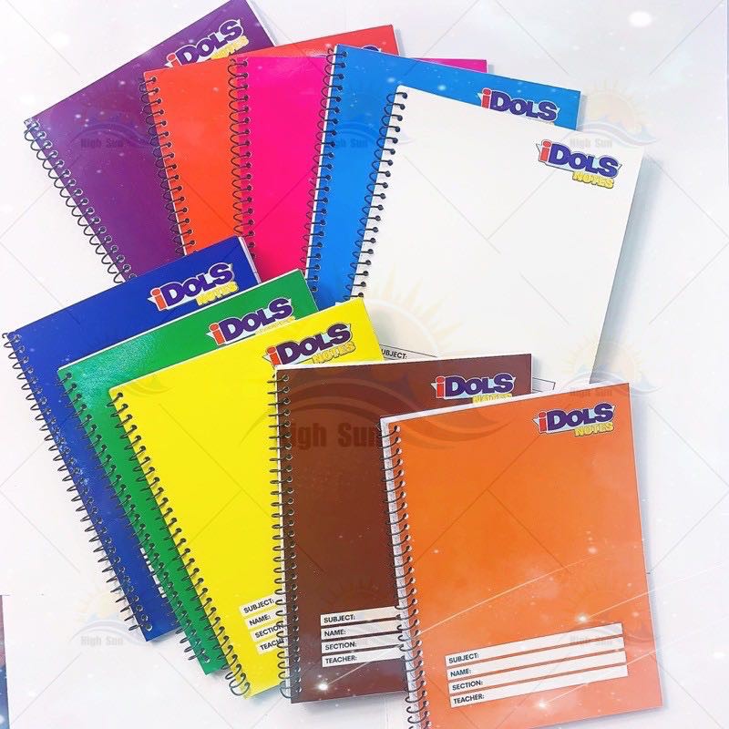 MT Idols/Eagle Student Notebook With Yarn/Spring/Composition/Writing ...