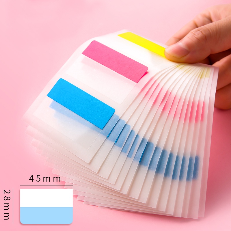 120 Sheets Transparent Writable Classification Label Sticker/Waterproof ...