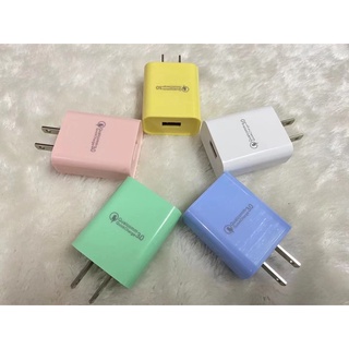 3.0 Qualcomm USB Charger Quick Charger Macaron Color Universal Fast ...
