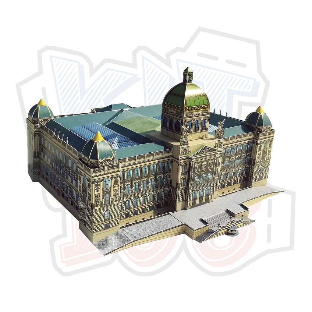 Narodni Muzeum architectural paper model | Shopee Philippines
