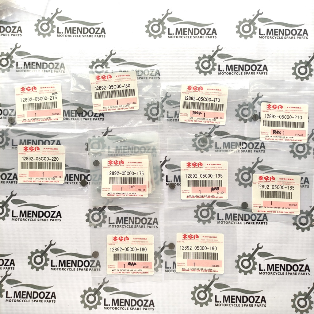 Suzuki SGP Raider 150 FI Carb Shim Tappet Genuine 1pc 12892-05C00 ...