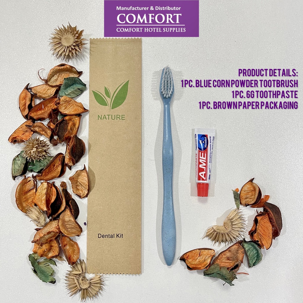 Comfort Homes Supplies 10pcs Eco Friendly Dental Kit in Paper Packaging ...
