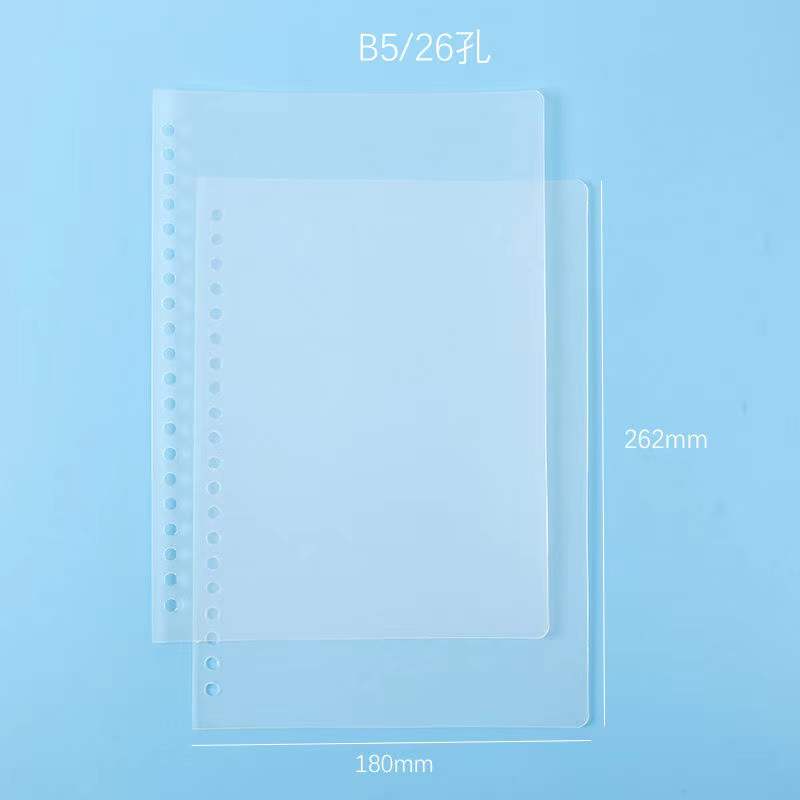 A5/B5 Binder Rings / Cover for loose leaf 20/26/ holes | Shopee Philippines