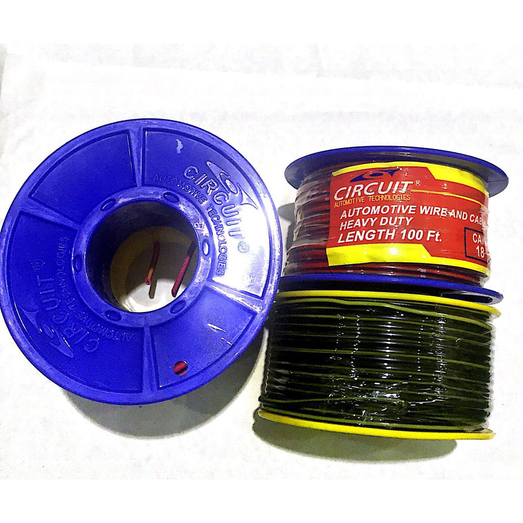 #18 Automotive Wire Per Roll Stranded Wire | Shopee Philippines