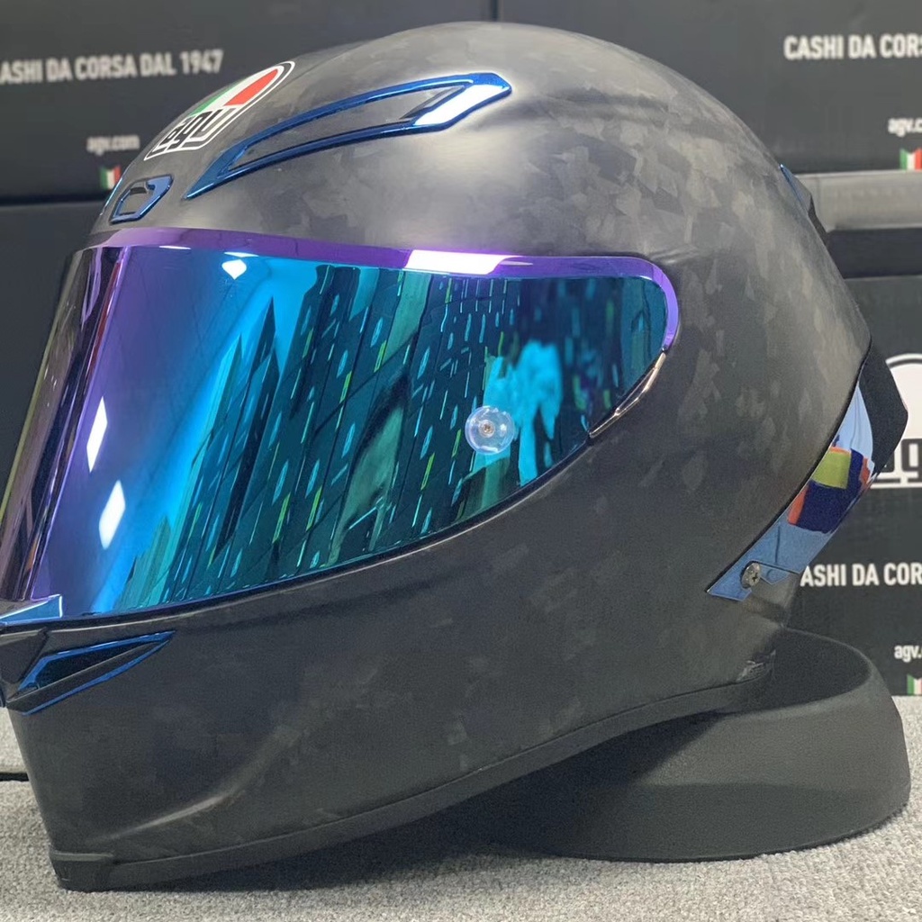 Riding Mot Helmet Helmet Pista GP RR Ice Blue Full Face Helmet Pista ...