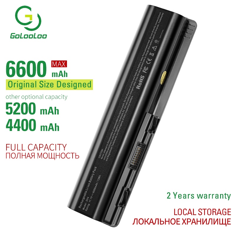 dv4 dv5 DV6 New Laptop battery for Hp Compaq dv4i dv6-1100 CQ40 CQ45 ...