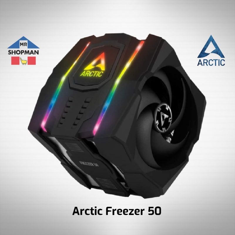 Arctic Freezer 50 ARGB Dual Fan CPU Cooler | Shopee Philippines