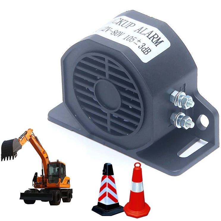12V - 48V 105dB Back up Alarm Horn Speaker Reversing Horn Fit for ...