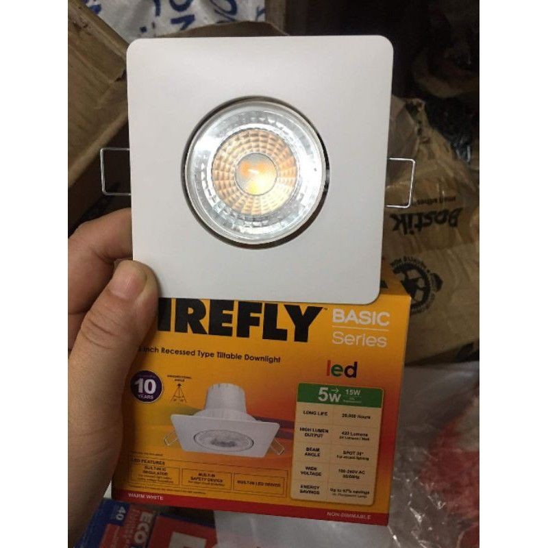 Firefly tiltable downlight /pin light ilaw pang kisame round type ...