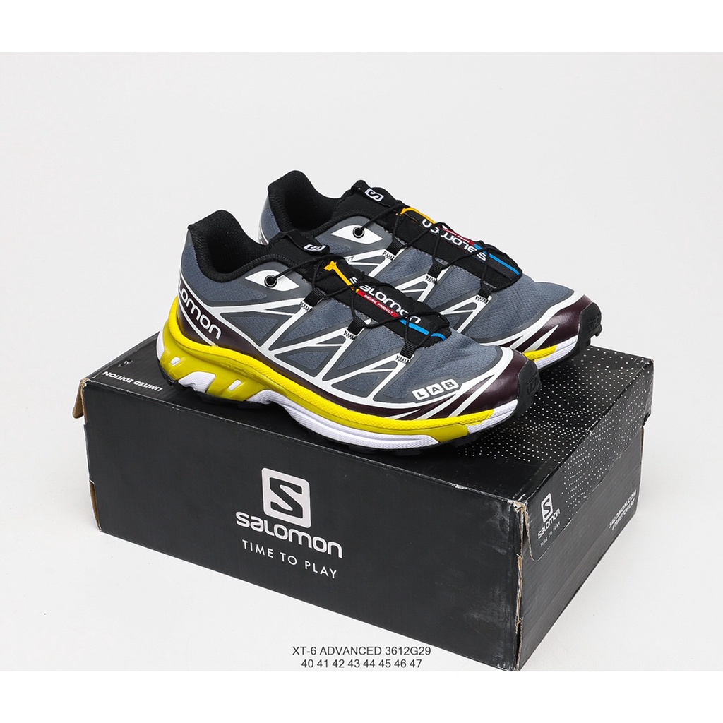 Salomon XT-6 ADVANCED Men Hiking Shoes Waterproof Outdoor Boots Casual ...