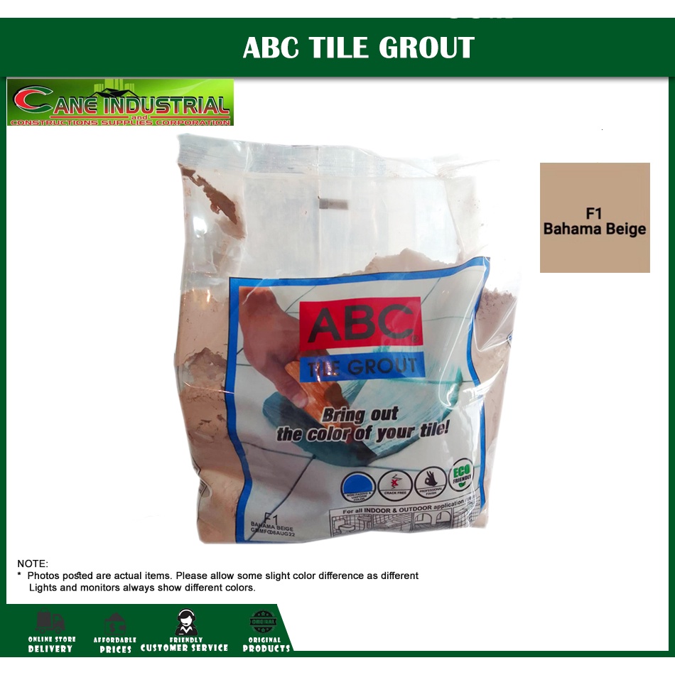 ABC TILE GROUT 2KG (F1 Bahama Beige) | Shopee Philippines