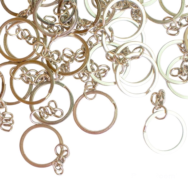 flat ring keychain 10 pcs per pack | Shopee Philippines