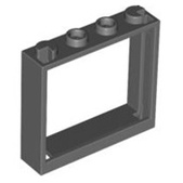 Lego Part 60594, 60603 - 1x4x3 Window , Glass | Shopee Philippines