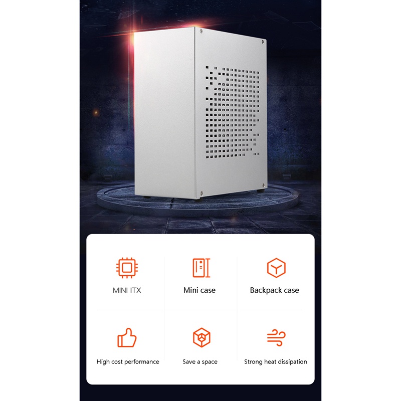 A07 Mini Itx Computer Case Chassis Htpc Host Case Usb3 0 Itx Enclosure With Graphics Card