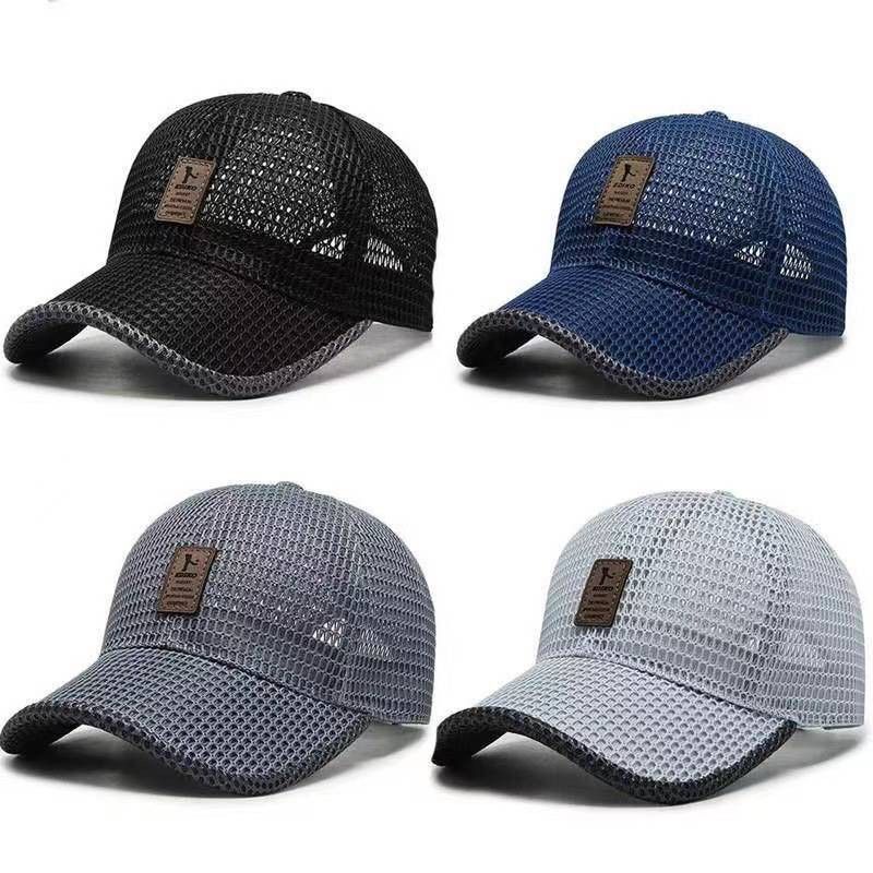 Hp Caps Summer Outdoor Leisure Sun Hat Breathable Mesh Baseball Cap ...