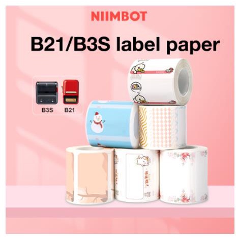 Niimbot B21/B3S label Thermal Paper Cute Style Landscape Series Hot ...