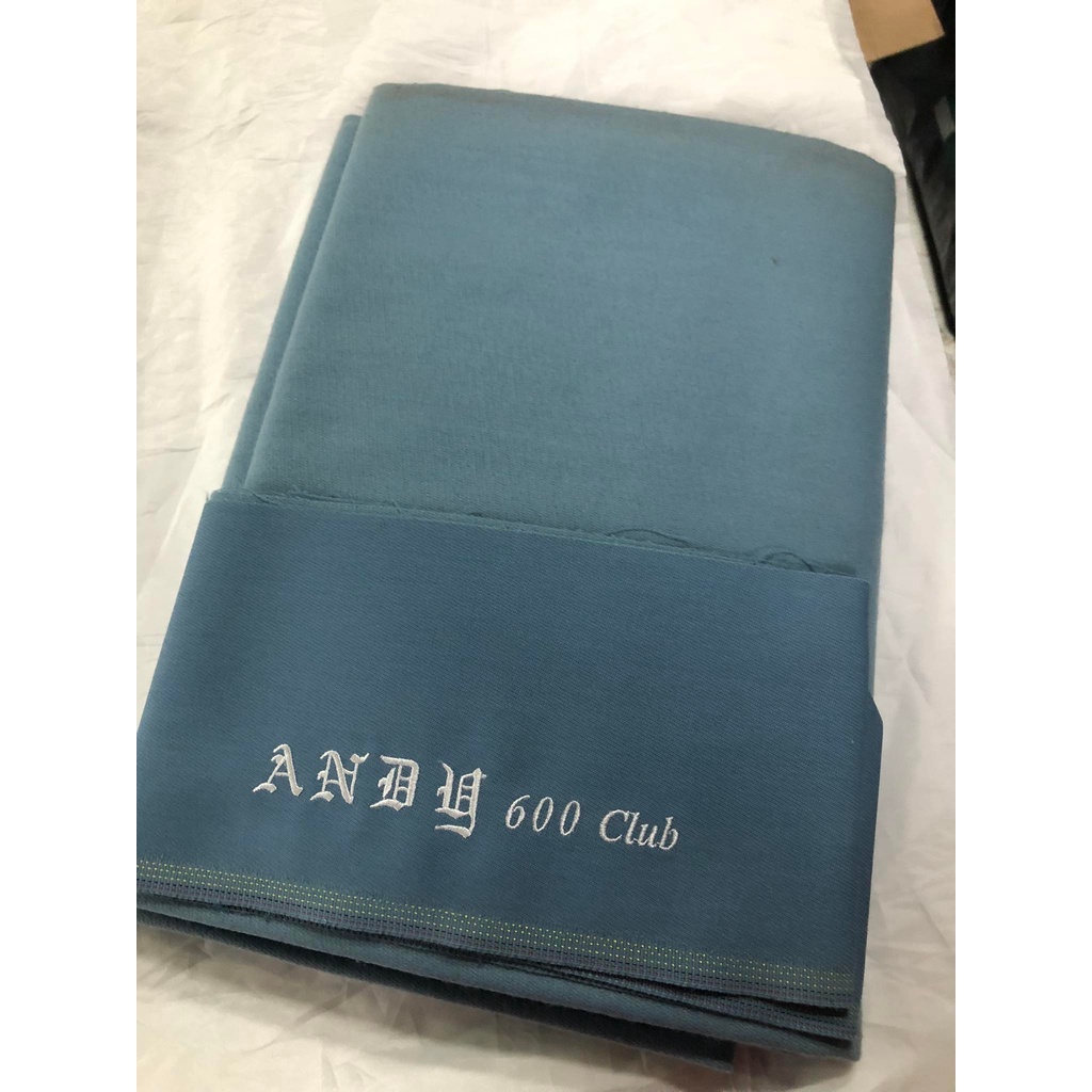 ANDY 600 FADED BLUE BILLIARD TABEL CLOTH/ TAPETE NG BILYARAN | Shopee ...