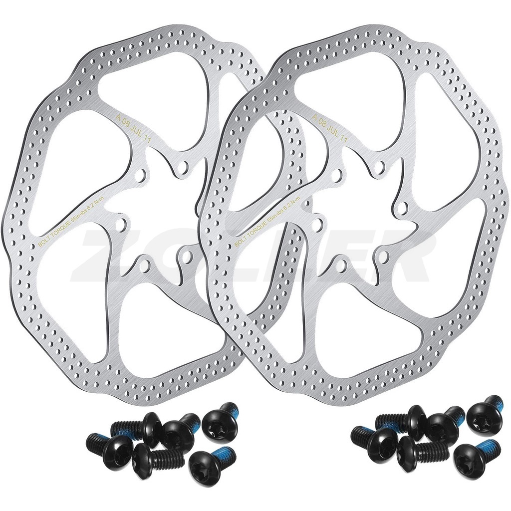 MTB Rotor 160mm 180mm Rotor Disc Brake With 6 Bolts For Rotor Sram ...