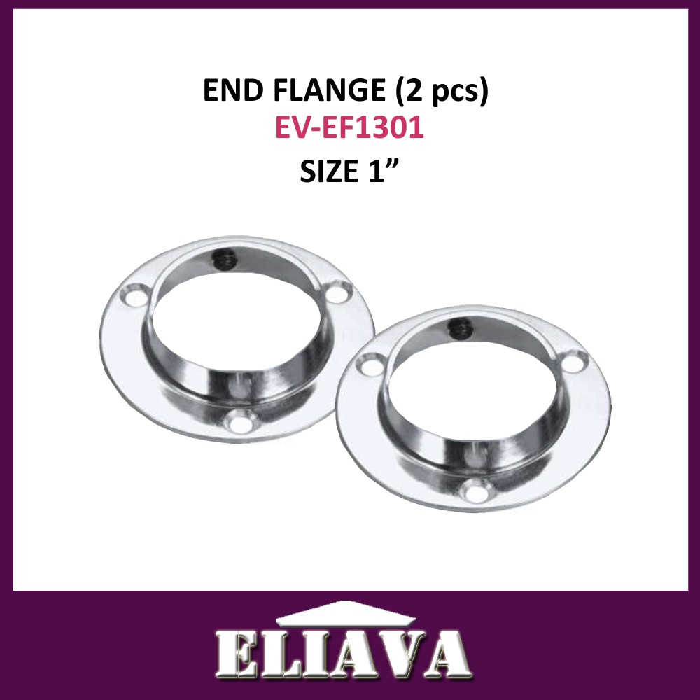 ELIAVA End Flange 1" (2 pcs) | Shopee Philippines