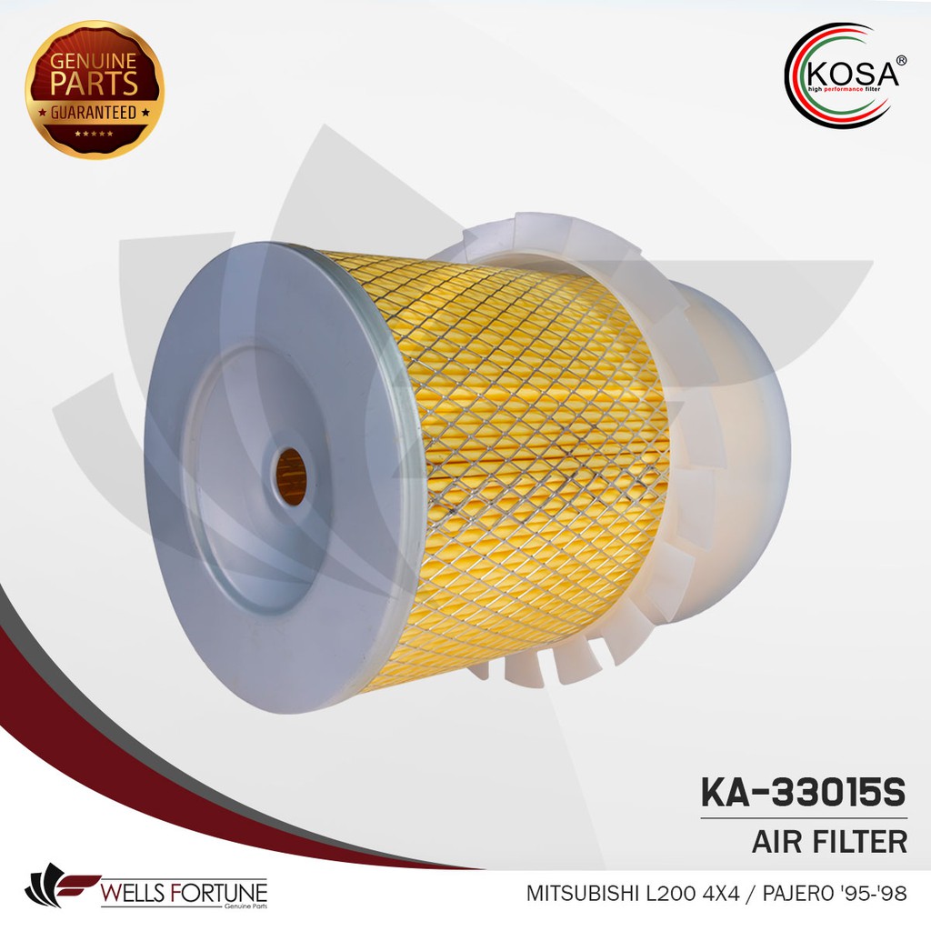 MITSUBISHI L200 4X4 PAJERO 1995 - 1998 MD620563 KOSA CAR AIR FILTER KA ...
