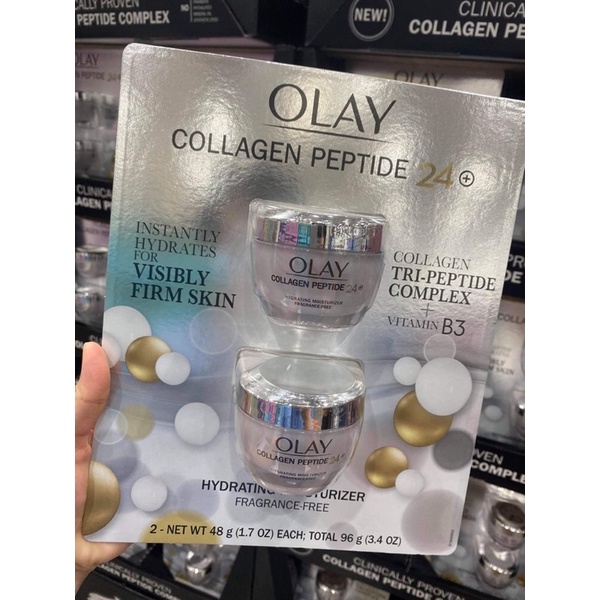 Olay COLLAGEN SKIN CREAM SET - SERUM USA (ODD 1 POT) | Shopee Philippines