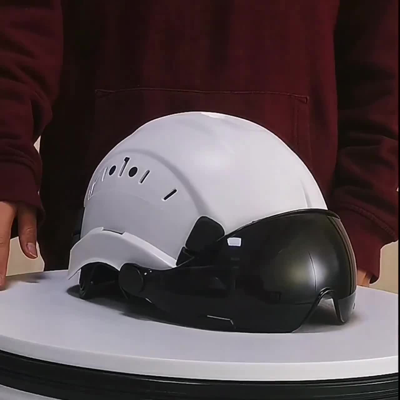 LOEBUCK HDPE Safety helmet topi keselamatan ready stock PPE Scaffolder ...