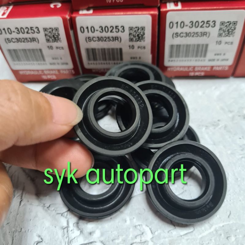 BRAKE RUBBER SC 30253 R SEIKEN/front ps 100/120 contains 10 pcs ...