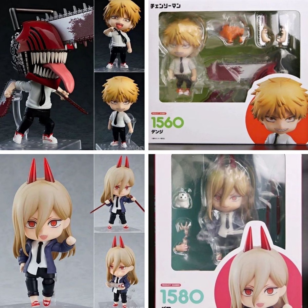 Anime Chainsaw Man Action Figure Nendoroid Power 1580# 1560# Anime ...