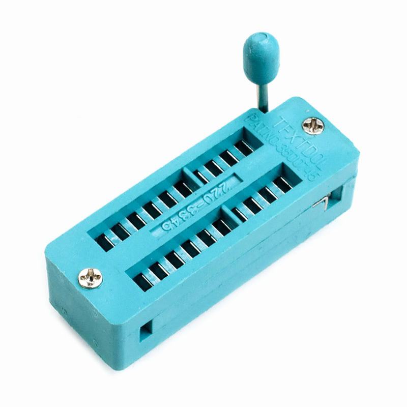 1pcs 20 Pin ZIF Socket UniVersal IC Program Test Chip Eprom DIP 2.54mm ...