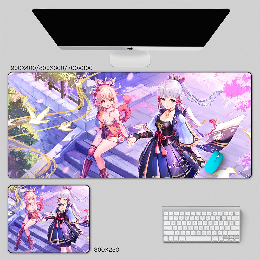 Genshin Impact Yuanshen Raiden Shogun shadow Anime Yuanshen Oversized ...