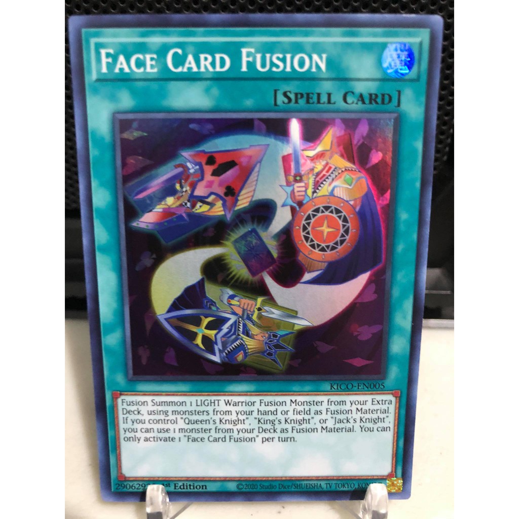 Face Card Fusion - KICO-EN005 - Super Rare 1st Edition | Shopee Philippines