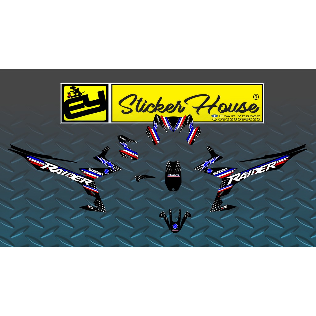 Raider FI 150 Decals Laminated | Shopee Philippines