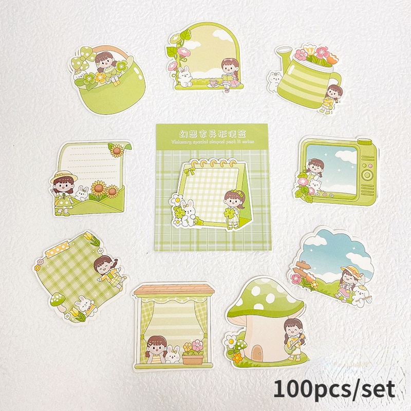 100 Sheets Per Pack of Special shaped Notes This Student Stationery ...