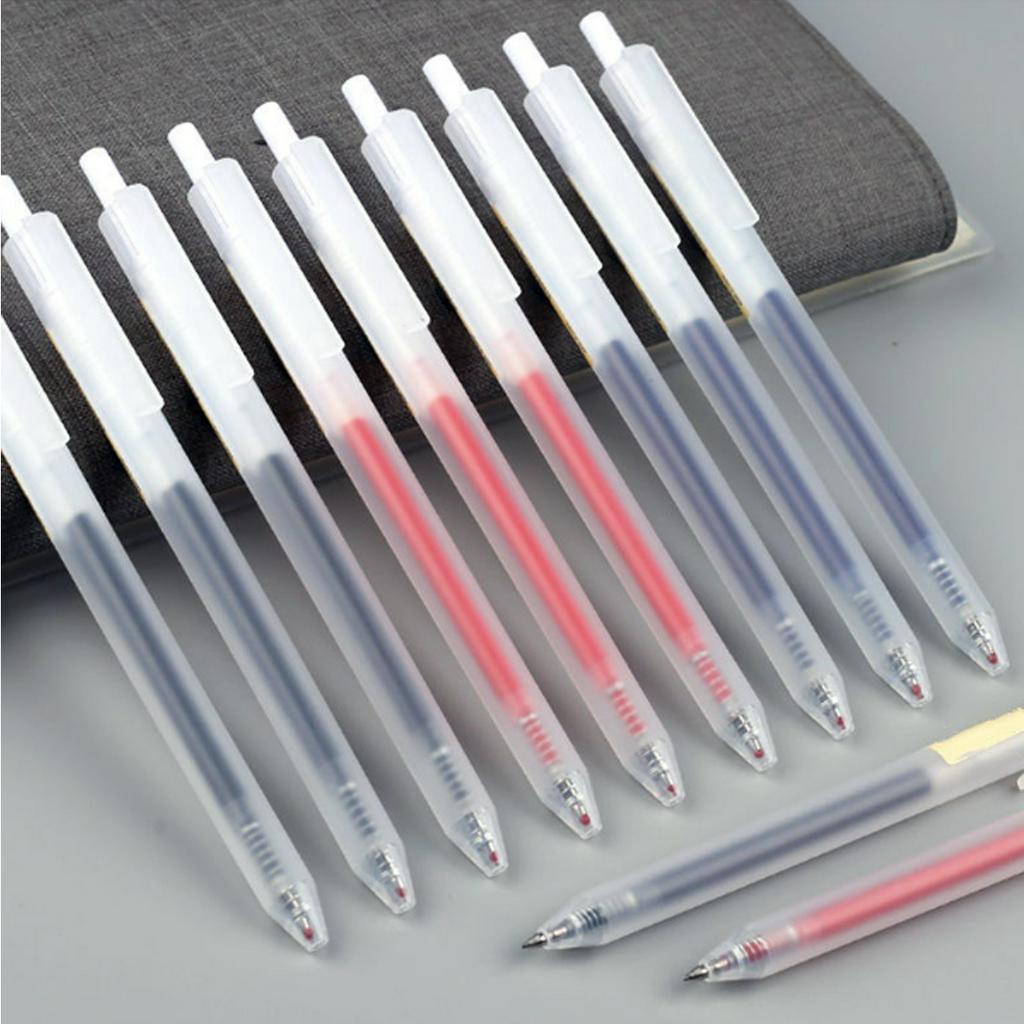 30Pcs/set 3 Color YUTU 0.5MM Press-type Gel Pen MUJI Stlye Retractable ...