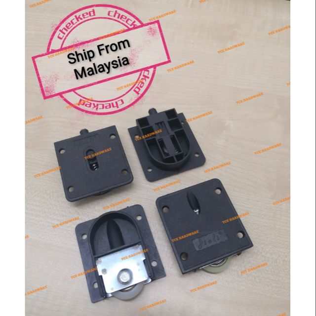 Harga Kilang 1130 heavy duty sliding door roller Furniture Sliding ...