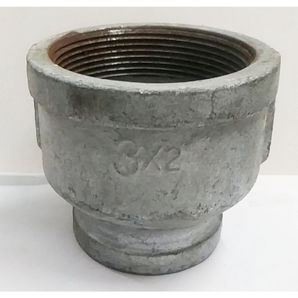 MECH GI BELL REDUCER 3" X 2" SCH40 STANDARD GALVANIZED IRON ...