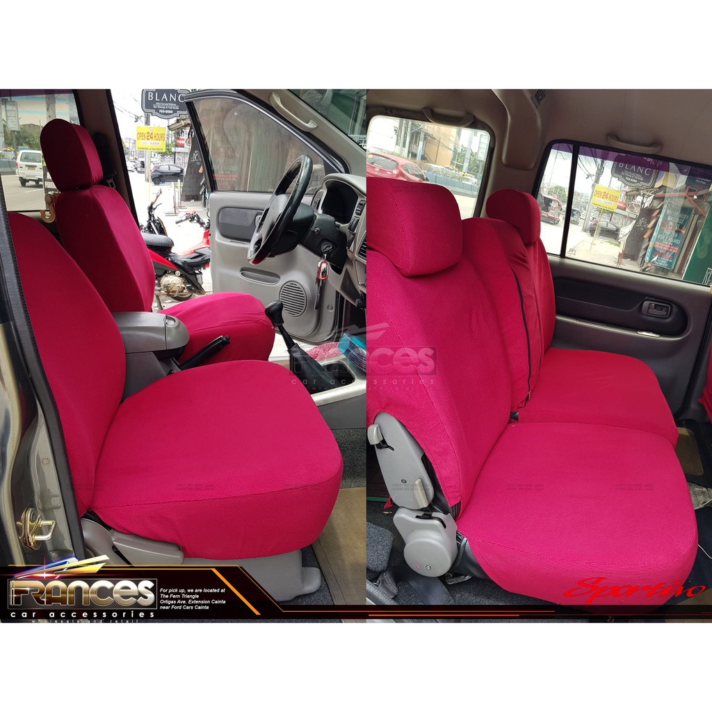 ISUZU CROSSWIND XTi SEATCOVER 1SET SETCOVER 1ST-3RD ROW | Shopee ...