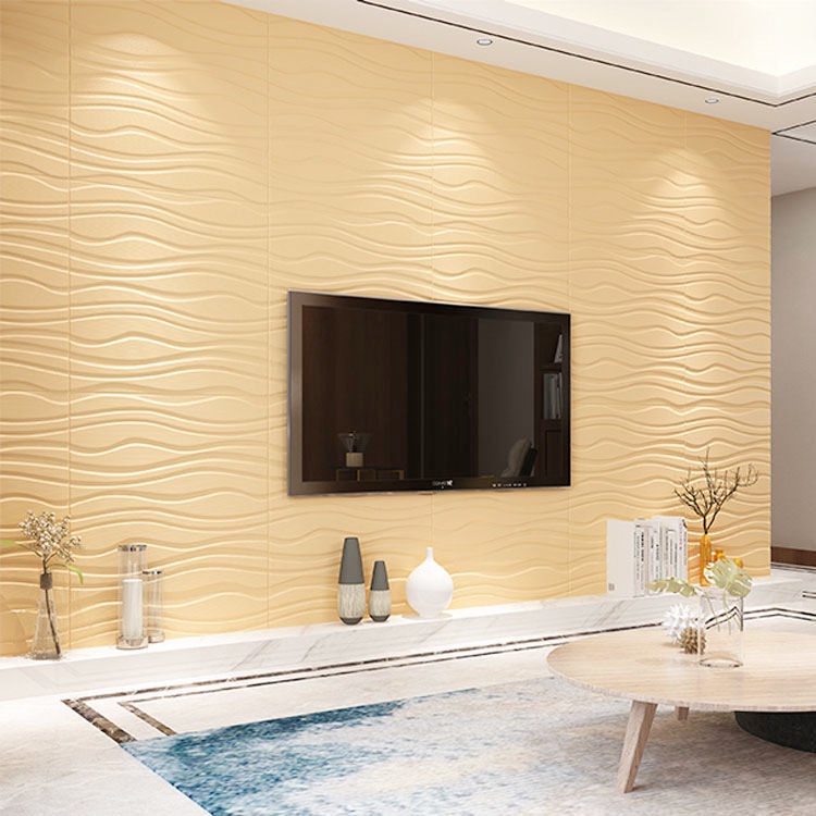 Newst 3D Wallpaper Waterproof Wall Panner Flower Wall Sticker Wallpaper ...