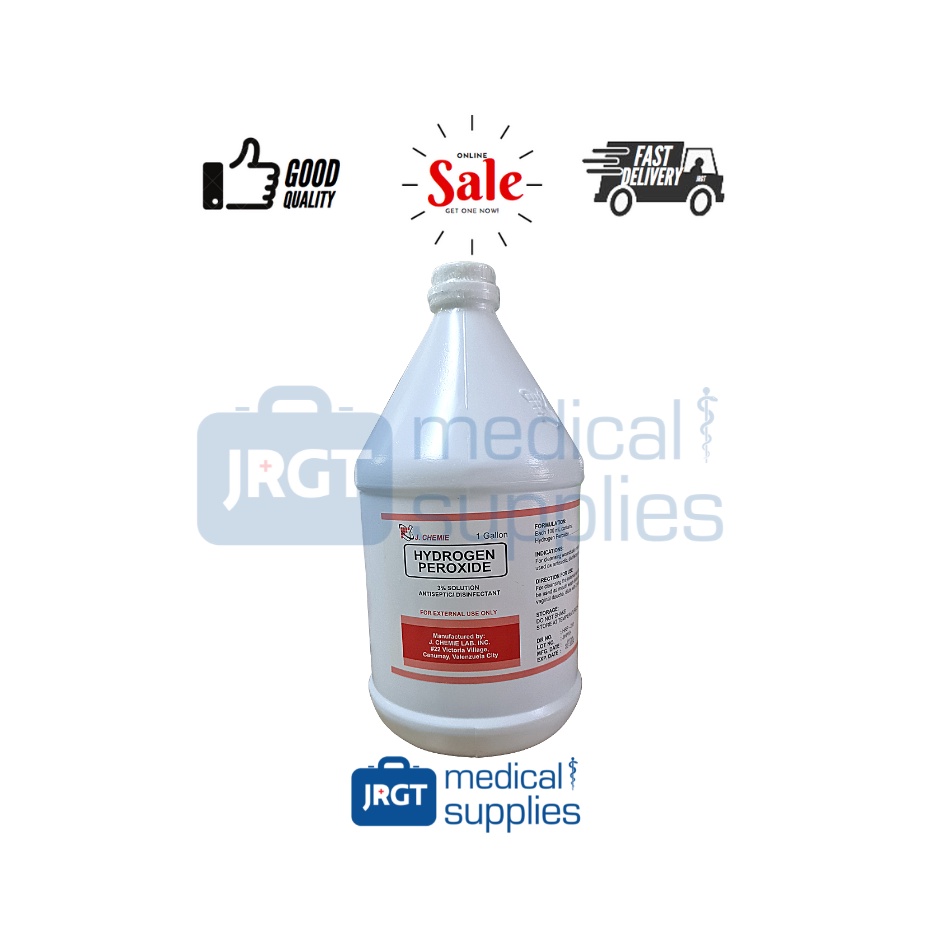 J. Chemie Hydrogen Peroxide Antiseptic | First Aid Disinfectant ...