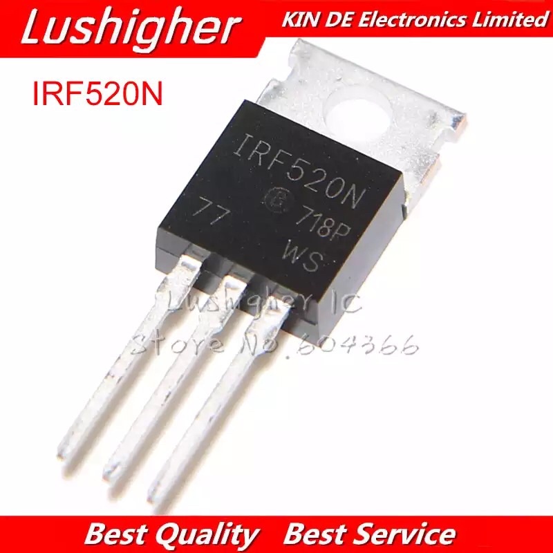 Mosfet IRF520 IRF520N For-220 N-Channel IR Transistor | Shopee Philippines