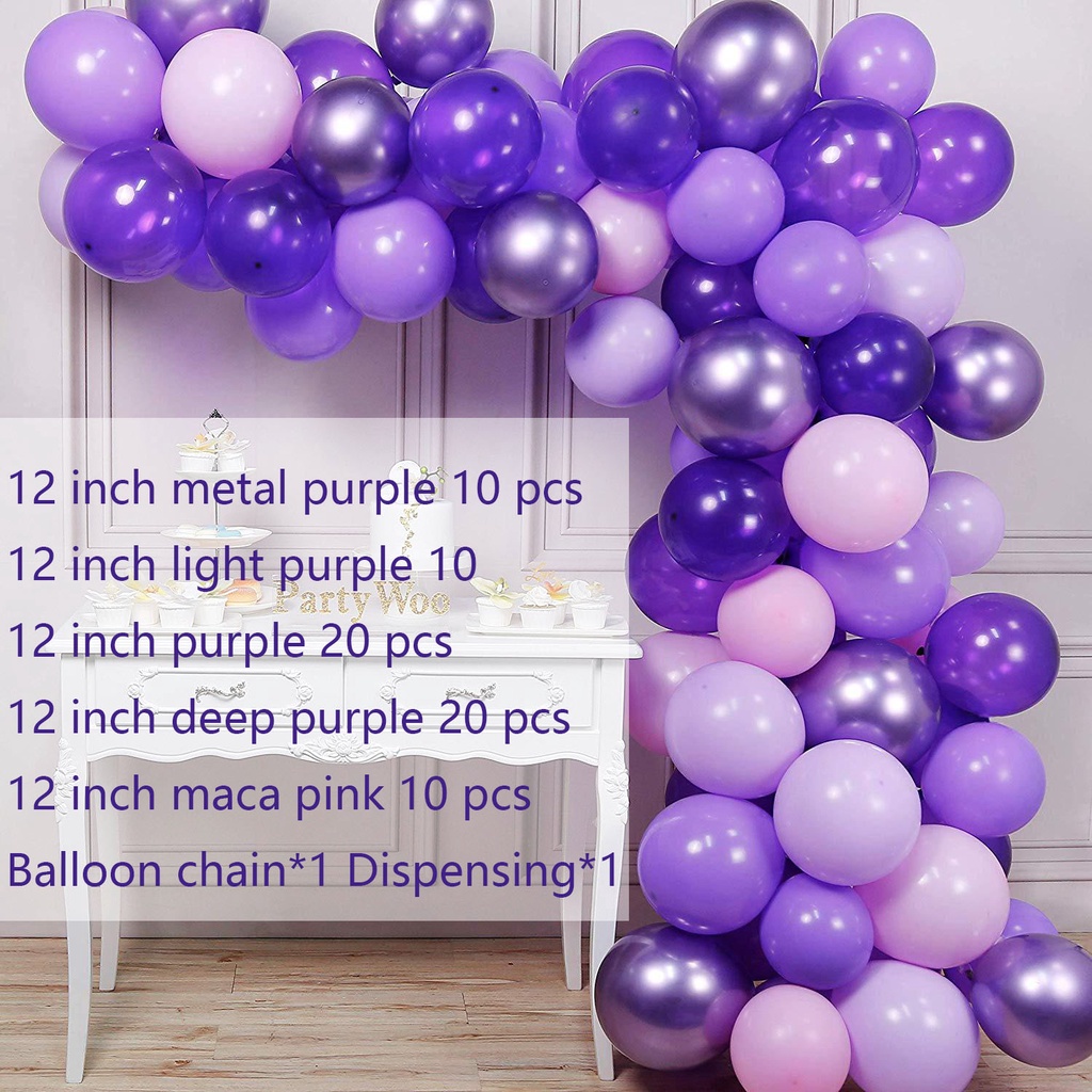 Sofia The First Balloon Arch Garland Birthday Party Decoration Set Supplies Latex Balloon Package Shopee Philippines