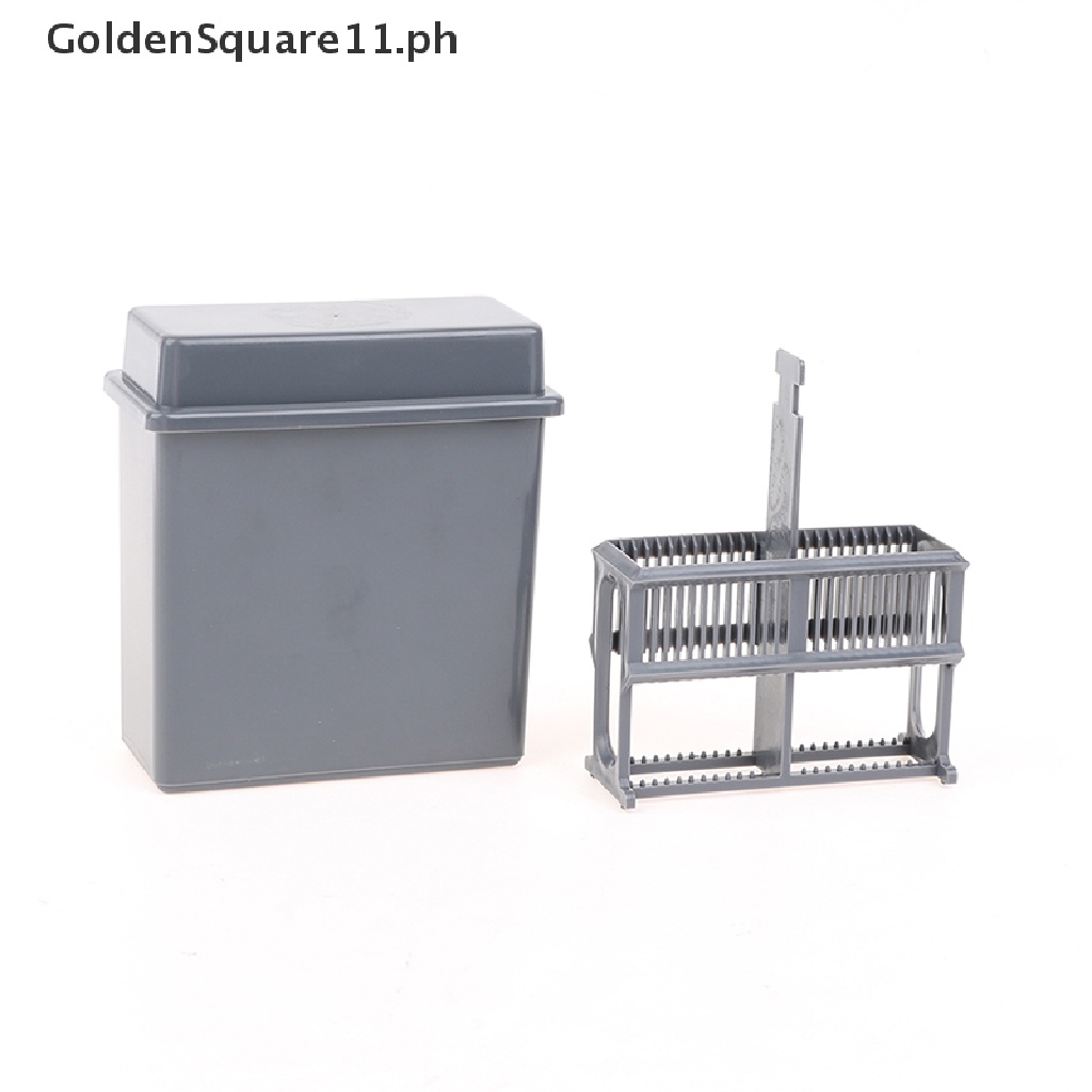 GOLDEN 24 Slots Staining Jar Rack for Microscope Slides,Slides Staining ...