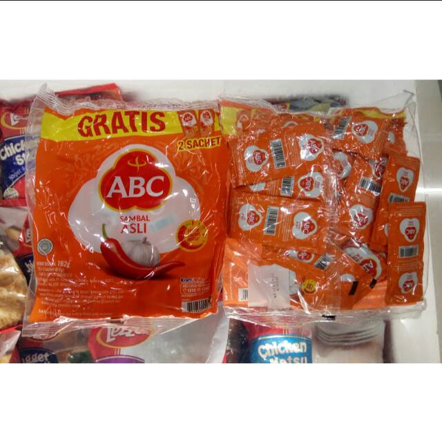 Abc Sambal Original/extra Spicy Sachet 20pcs | Shopee Philippines