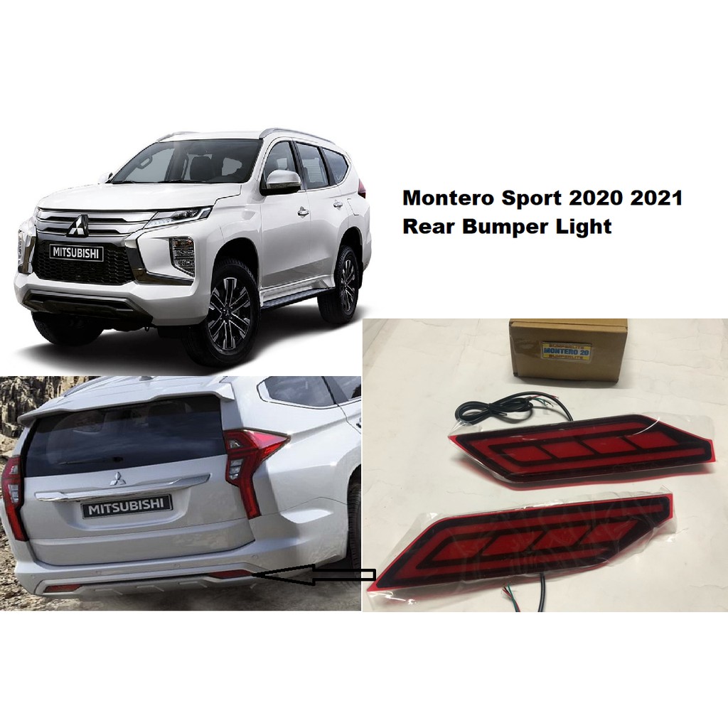 Mitsubishi Montero Sport Rear Bumper Light | Shopee Philippines